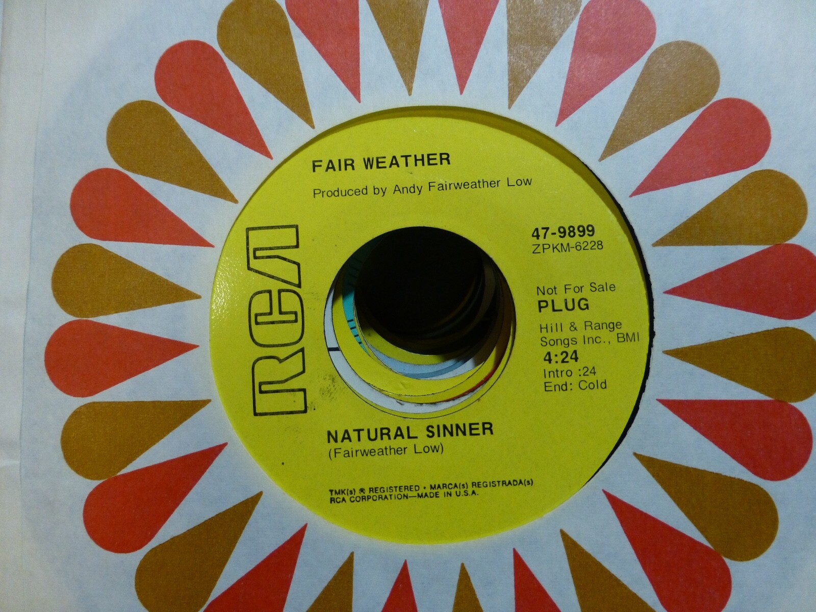 FAIR WEATHER NATURAL SINNER & HAVEN'T I TRIED PSYCH PROMO NM 45 | eBay