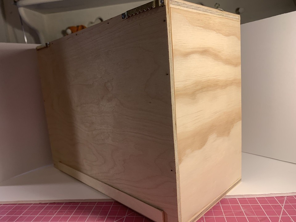 Room Shadow Box Vignette Doll House Miniature Display Shelf 1:12 Scale ...