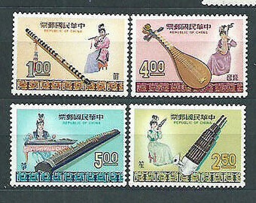 Formosa - Mail 1969 Yvert 646/9 ** MNH Musical Instruments | eBay