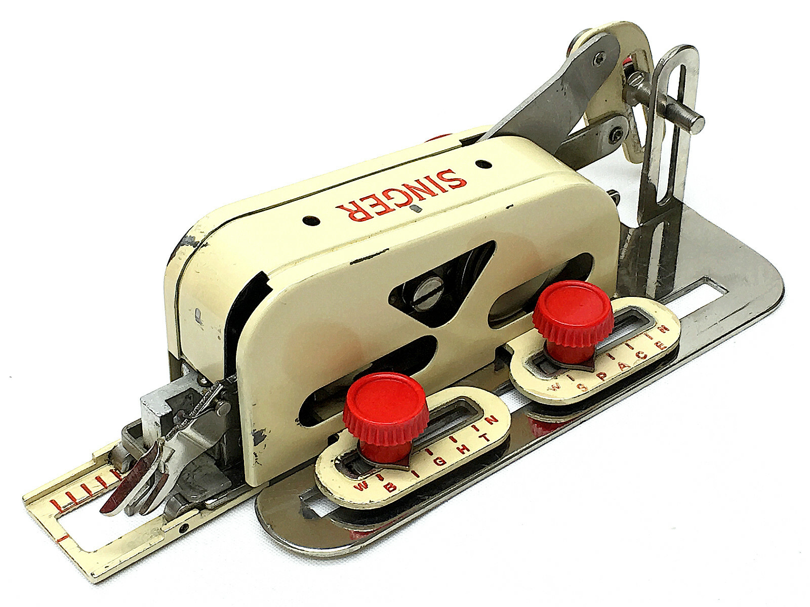 SINGER Buttonholer Attachment 86718 Low Shank 201 Featherweight 221 222 ...