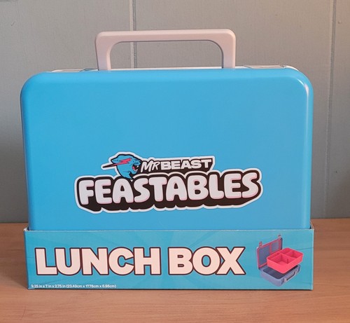 Mr Beast Feastables Lunch Box Blue - New in Package | eBay