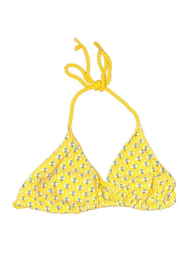 Rhode Women Yellow Swimsuit Top L | eBay