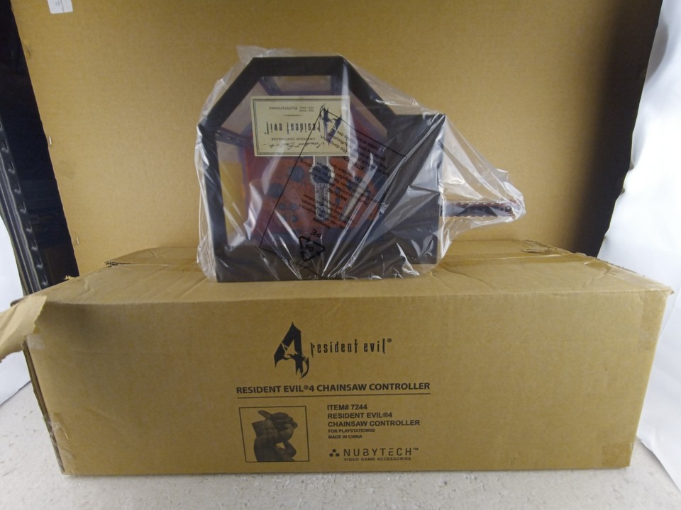 Resident Evil 4 Chainsaw Controller PS2 NubyTech New Rare Collector ...