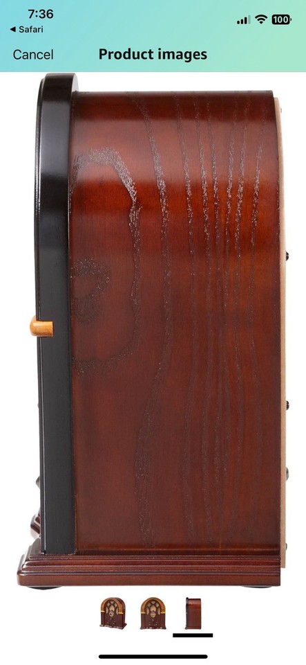Crosley Companion Vintage AM/FM Tabletop Radio Model CR31-WA | eBay