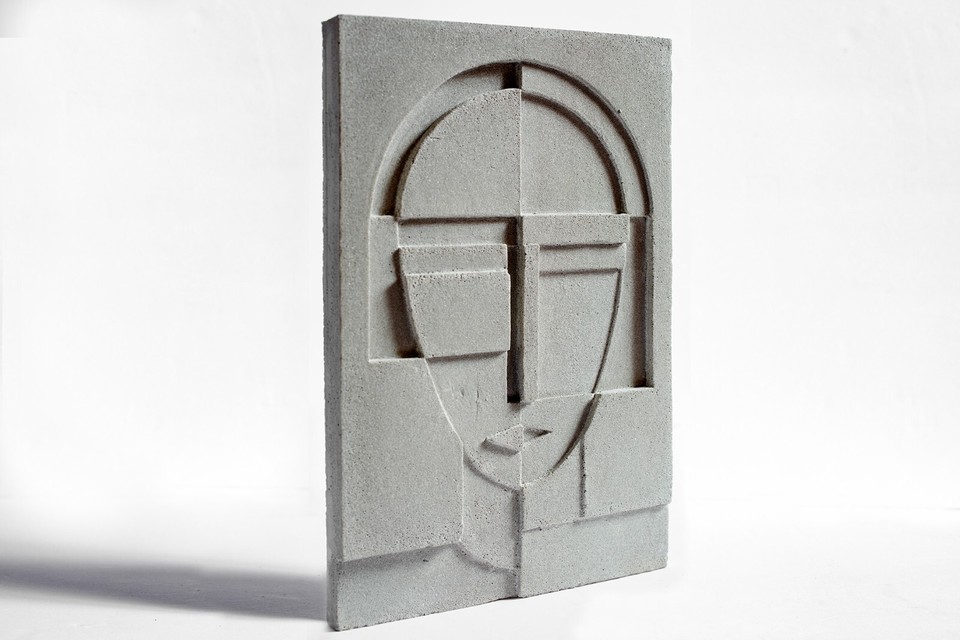 Brutalist Concrete Soviet Avant-Garde Relief Sculpture. | eBay