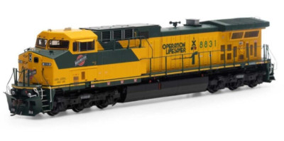 HO Athearn Genesis 2 G31549 CNW Chicago Northwestern 8831 AC4400CW DCC ...