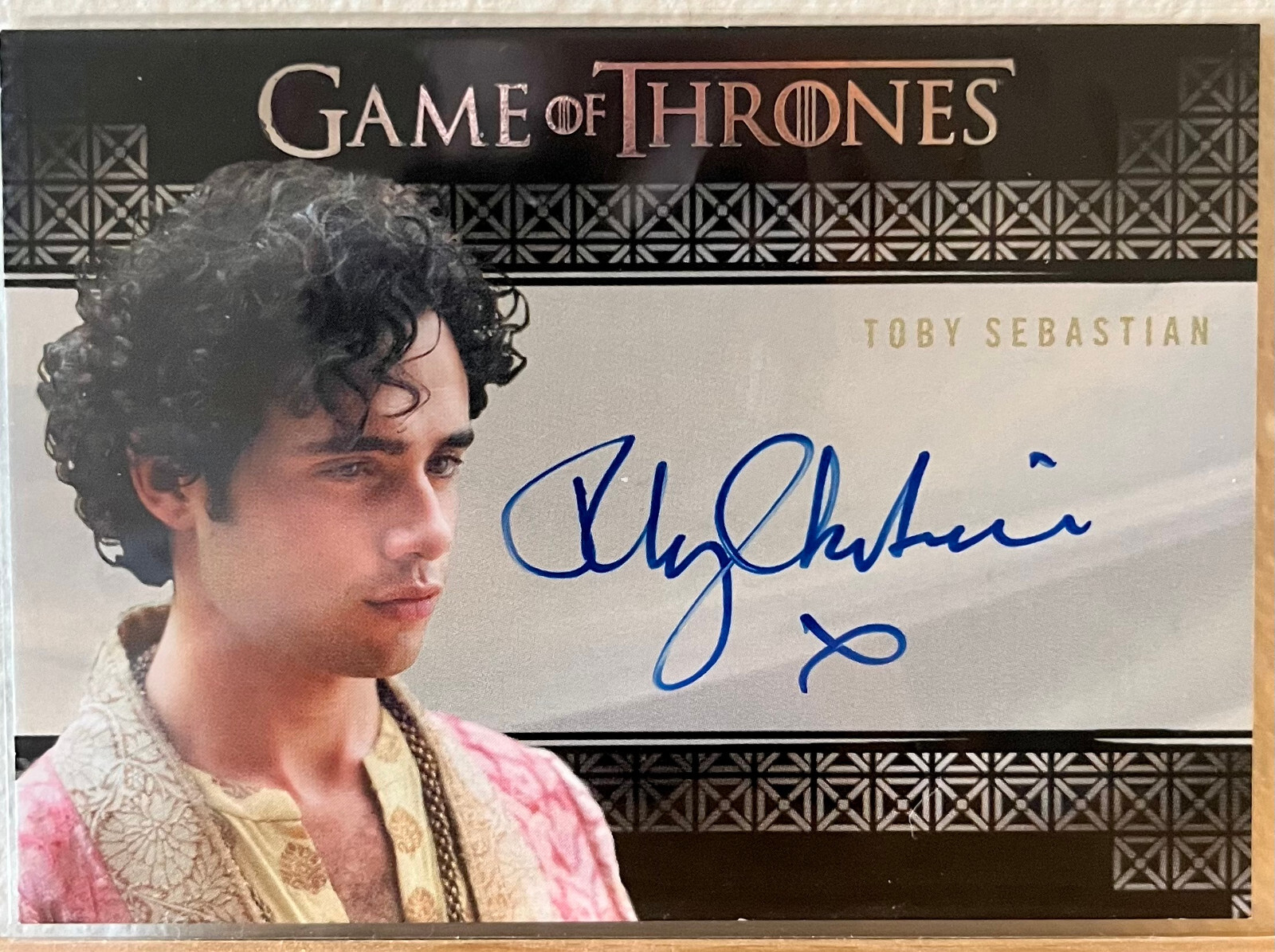 Game Of Thrones Autograph Card: Toby Sebastian (Trystane Martell ...