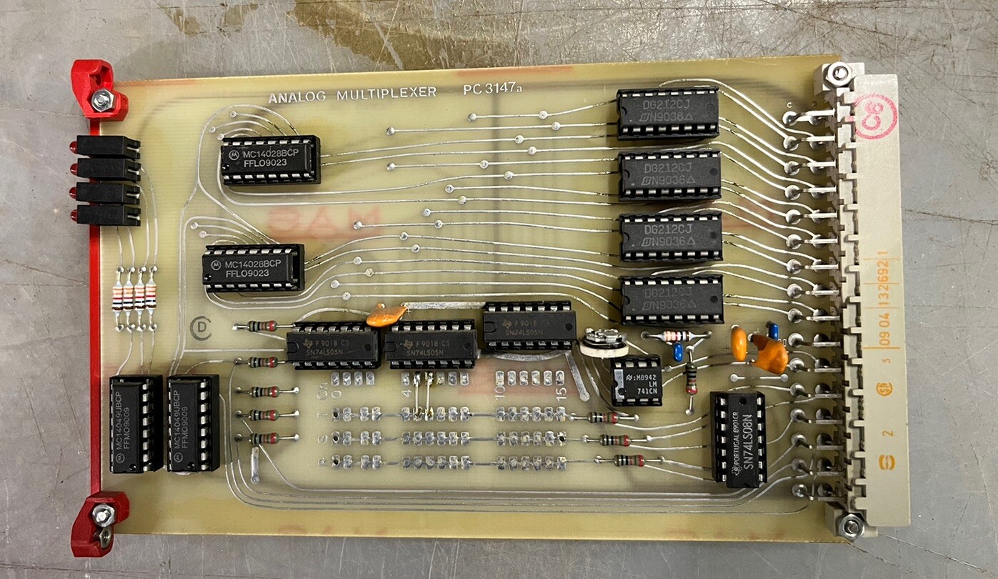Used One (1) Meseltronic Movomatic Analog Multiplexer PC 3147a Circuit Board | eBay