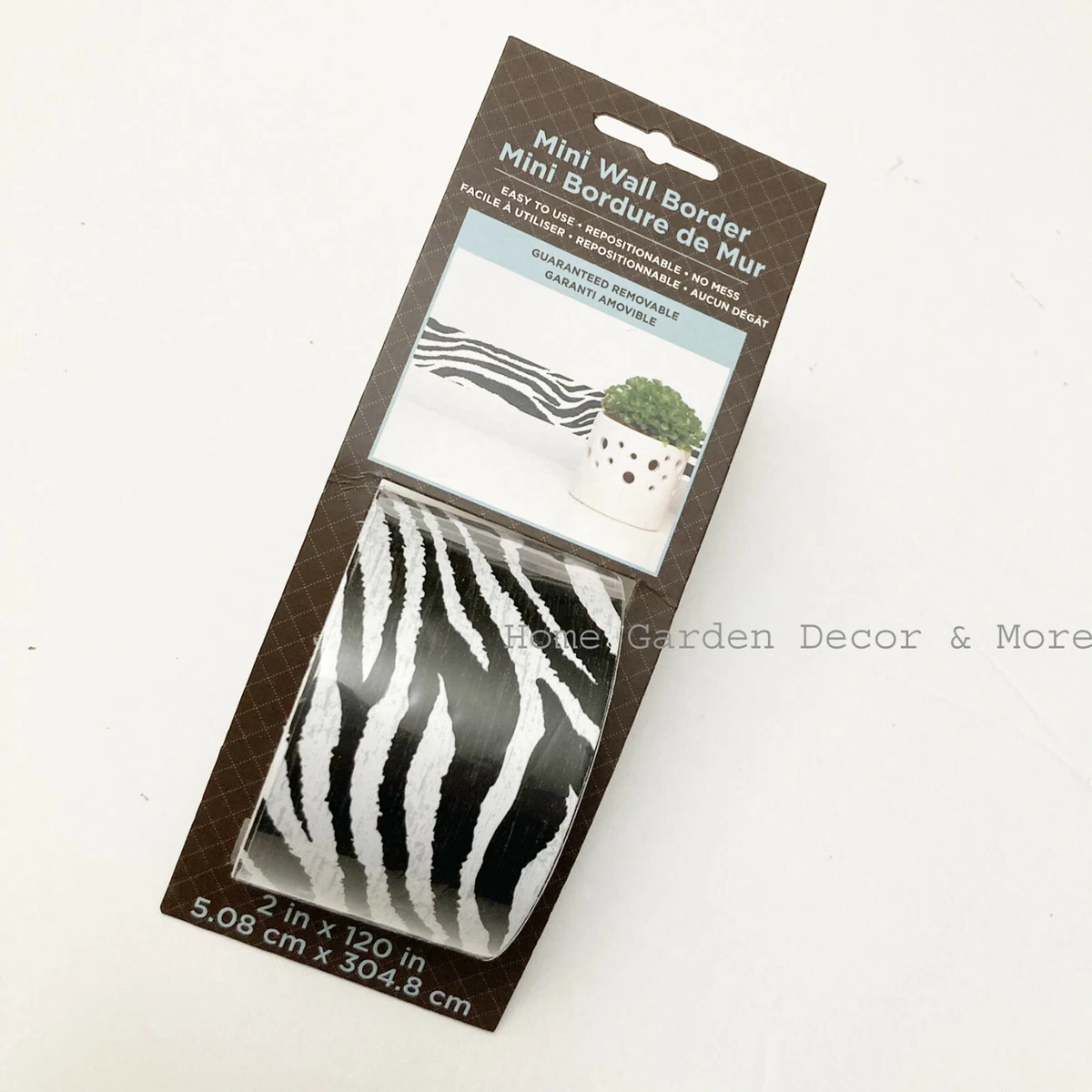 Zebra Stripes Border