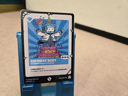 Boxed.GG Birthday Boxy Promo Card L Rare! | eBay