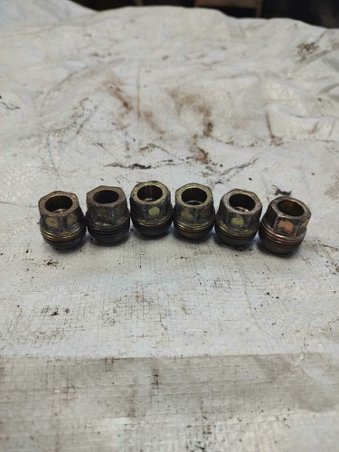 6 ORIGINAL DOUBLE THREAD ACORN 14x1.5MM SILVERADO SIERRA TAHOE YUKON ...