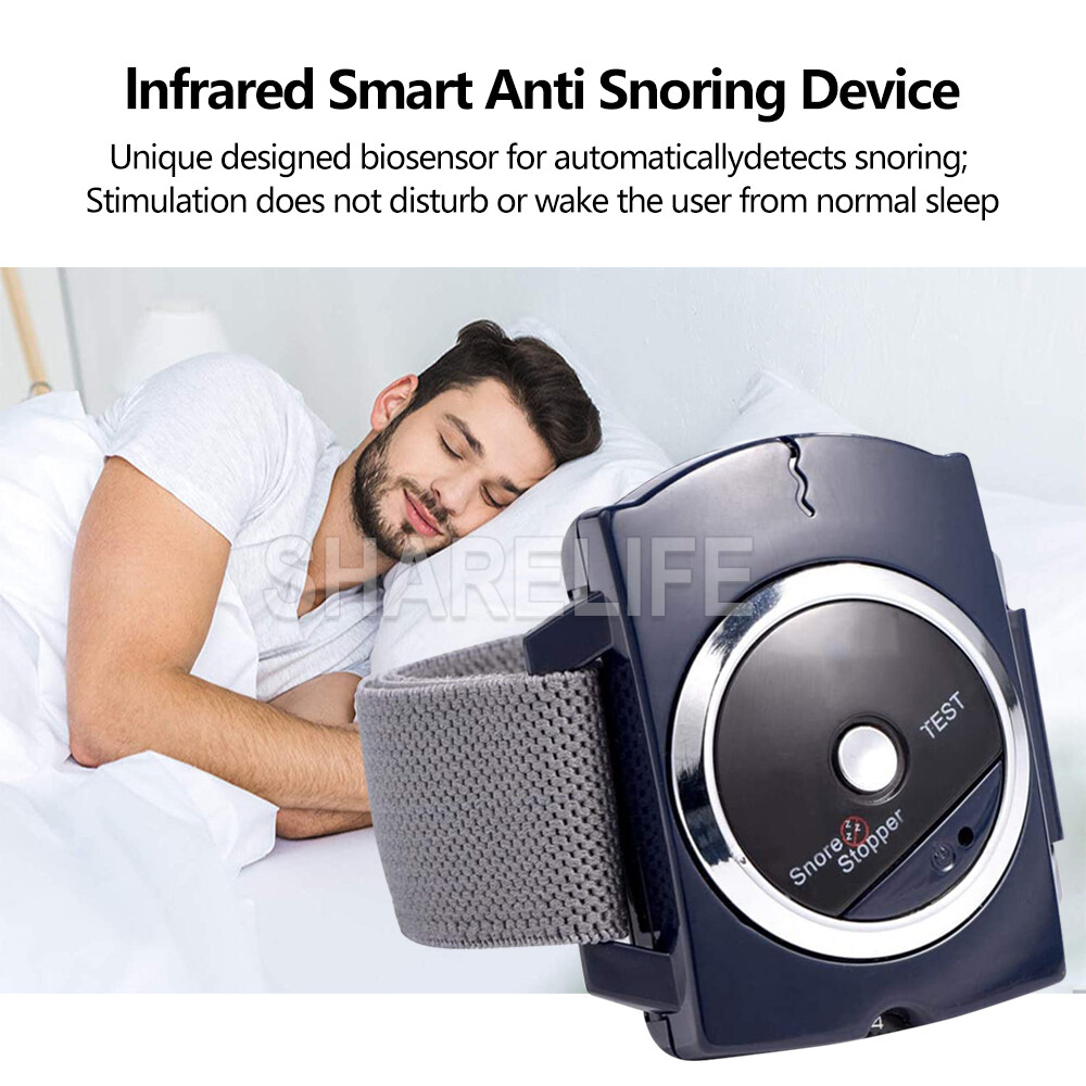 Anti-Snoring Wristband Device Sleep Connection Anti Snore Bracelet Aid ...