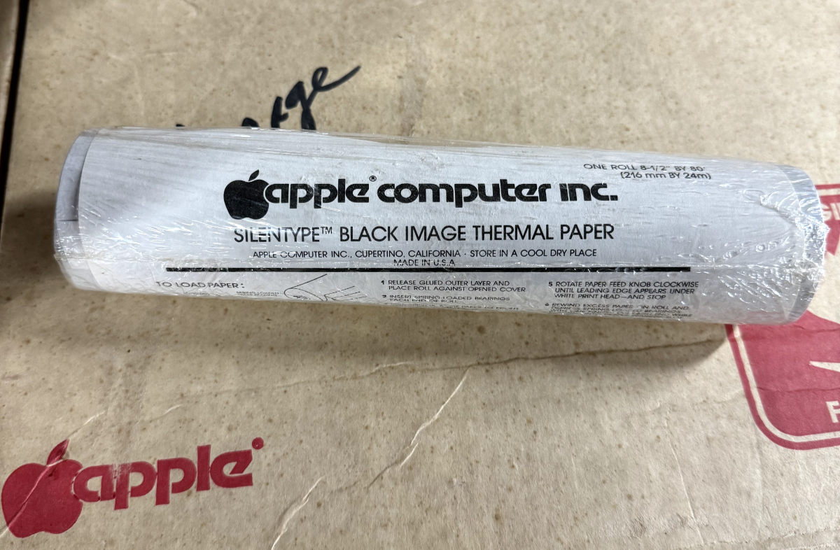 Vintage Apple II Plus Computer w/ Silentype Printer, Disk Drive ...