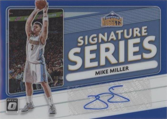 2020-21 Panini Donruss Optic - Signature Series Mike Miller #SS-MMI ...