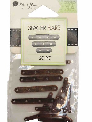 Blue Moon Oxidized Copper Spacer Bars Various Sizes | eBay
