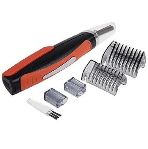 Hair Trimmer Groomer Nose Ear Eyebrows Neck hair Razor with light micro ...