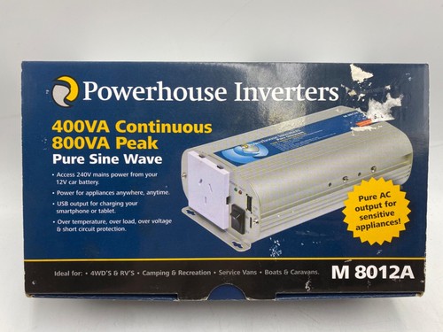 Powerhouse Inverters - Pure Sine Wave 400VA Power Inverter | eBay Australia
