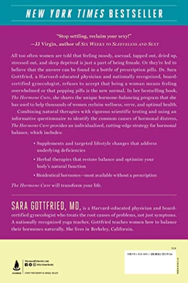 The Hormone Cure: Reclaim Balance, Sleep and Sex Drive; Lose Weight ...
