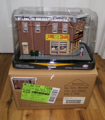 Menards 279-2677 88005 Menards Hobby Shop Building 1:50 Scale Lionel ...