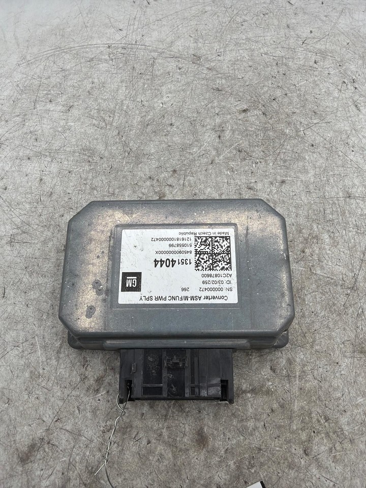 Chassis Brain Box CHEVY CRUZE (17) (WIL) Power Converter Control Module ...