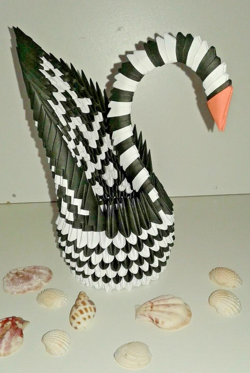 3d Modular Origami Mini Swan