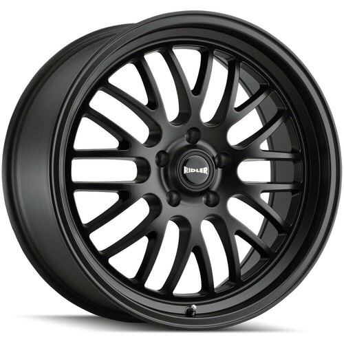Ridler 607 22x9 5x120 20 Matte Black Wheels(4) 72.62 22" inch Rims | eBay