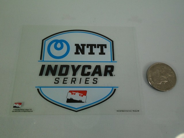NTT Indycar Series Collector Decal Irl Official Souvenir Product for ...