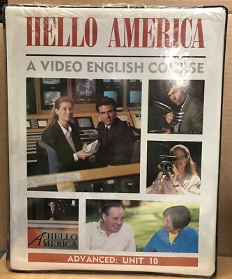 Hello America: A Video English course [Advanced Unit 10] | eBay