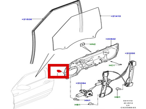 GENUINE LAND ROVER DOOR PANEL TRIM SCREW SET RANGE ROVER SPORT EVOQUE ...