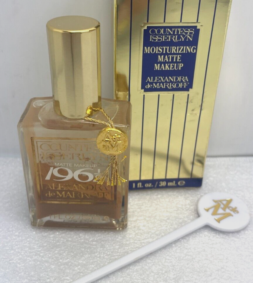 NEW in Box ALEXANDRA DE MARKOFF Countess Isserlyn Matte Liquid Makeup ...