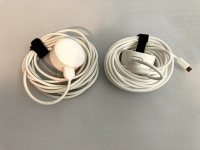 Google Nest Cam Indoor Security Camera Power Cables (10ft, 20ft) | eBay