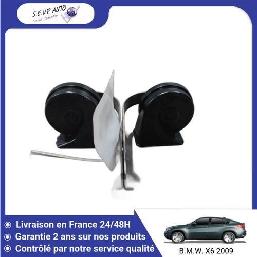 🇫🇷 KLAXON / AVERTISSEUR BMW X6 ♻️ 61337288095 | eBay