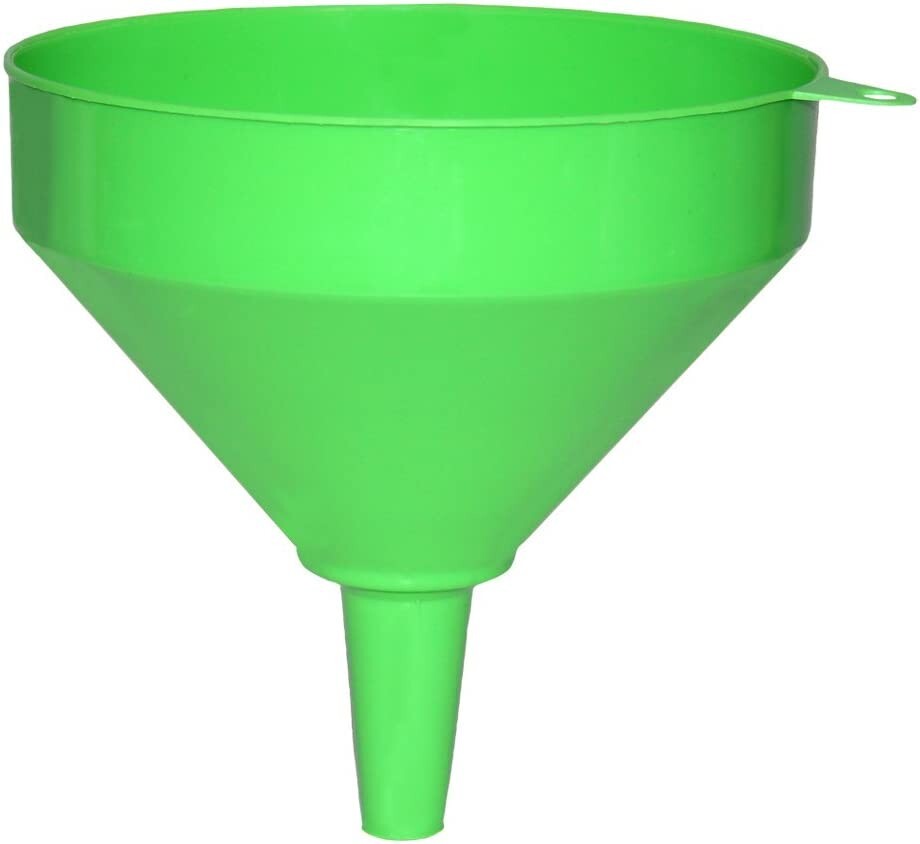 10" JUMBO PLASTIC FUNNEL LARGE HEAVY DUTY FUNNEL | eBay