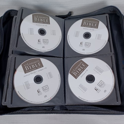 Listener's Audio CD King James Bible KJV Old Testament Complete 53 Disc ...