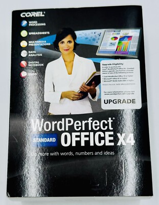 Complete Corel WordPerfect Office X4 - Standard Version! | eBay