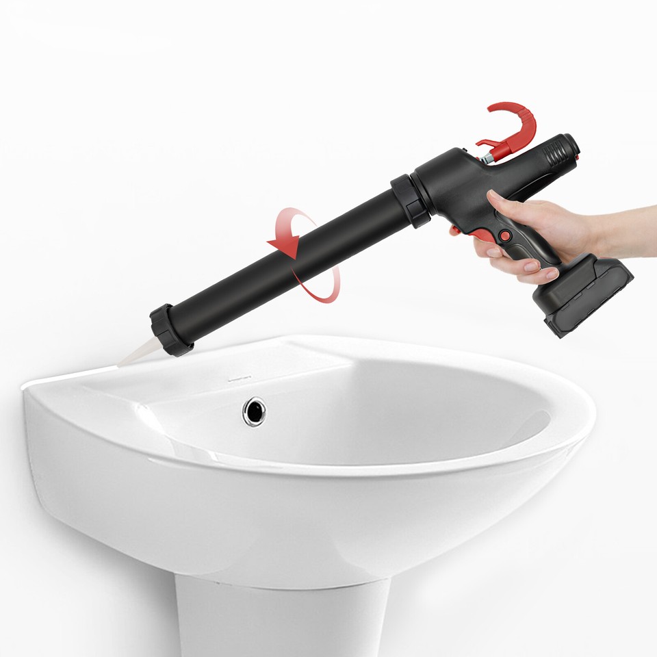 21V High Power Electric Caulk Gun Max Cordless Caulking Gun with ...