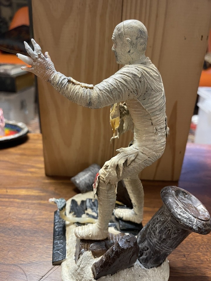 Authentic Vintage 1963 Aurora “The Mummy” Model Kit Built Up awesome ...
