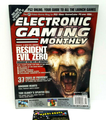 EGM - Electronic Gaming Monthly Magazine EGM Issue 158 Resident Evil ...
