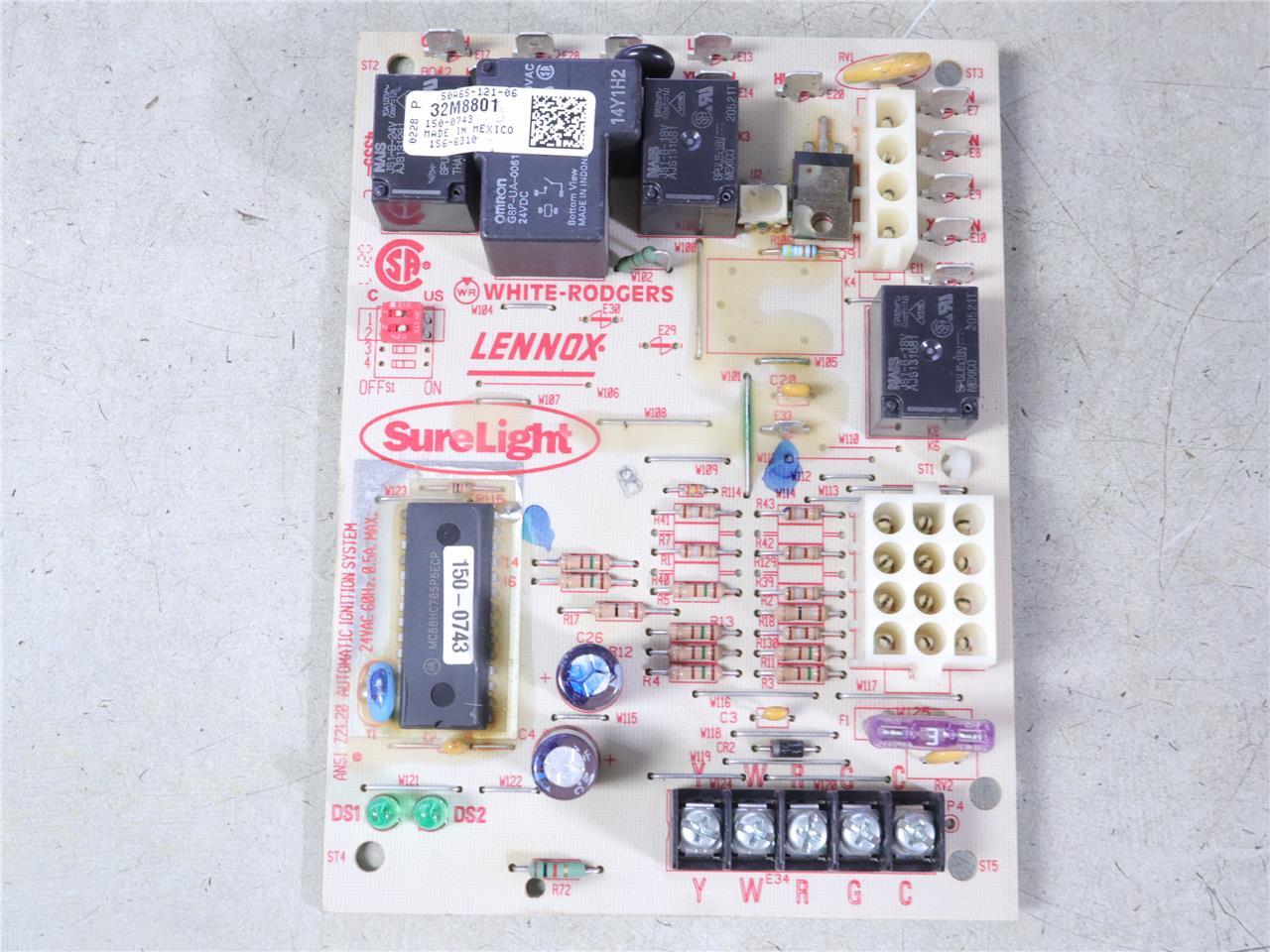 White Rodgers 50A65-121-06 LENNOX 32M8801 Integrated Fan Control ...