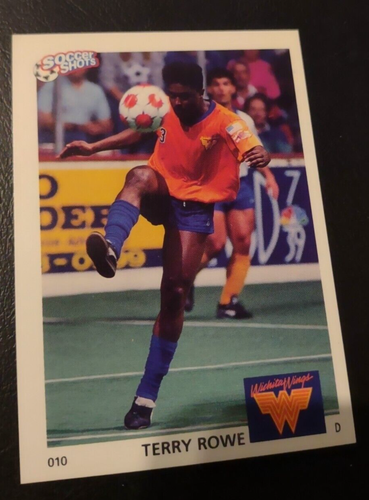 1991 SOCCER SHOTS MSL CARD #10 TERRY ROWE VINTAGE | eBay