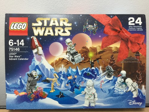 Lego 75146 Star Wars Advent Calendar 2016 With Exclusive Snow Chewbacca ...