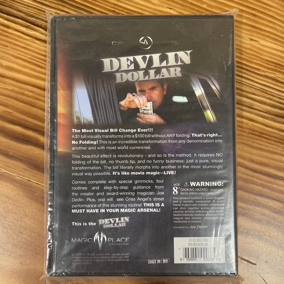 DEVLIN DOLLAR Magic DVD & GIMMICK by Chris Angel - New* | eBay