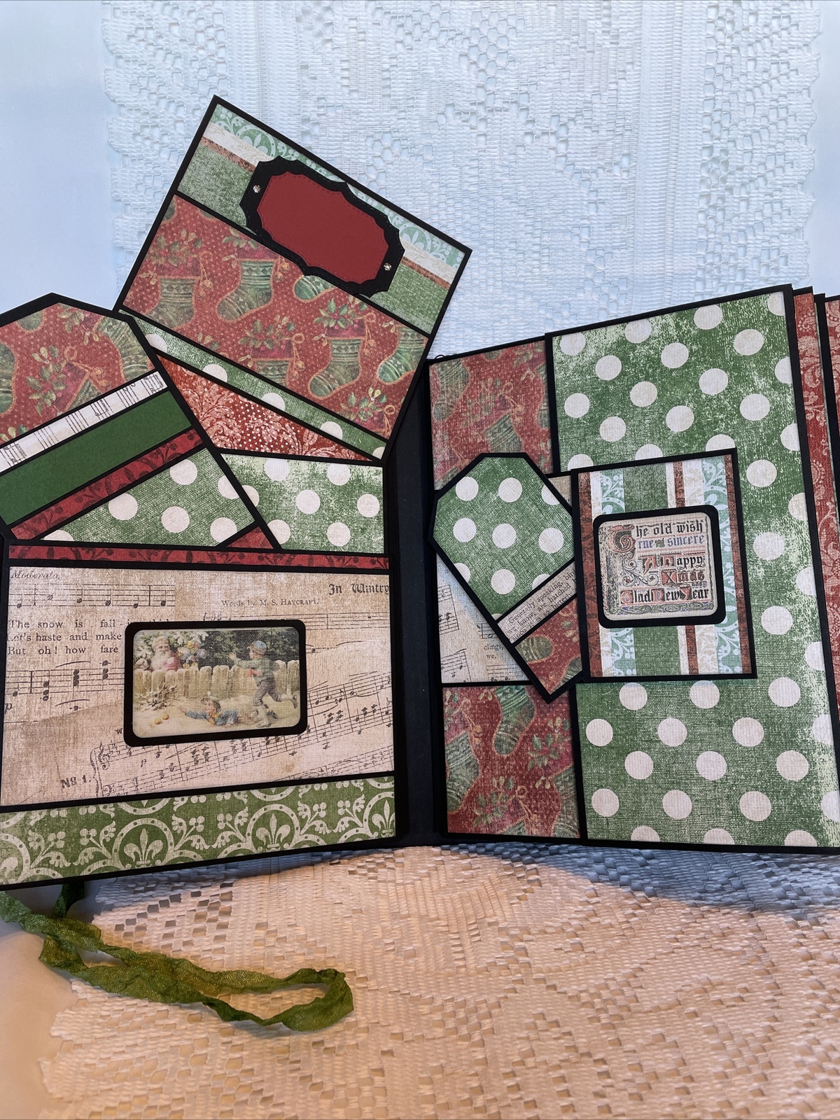 “Old World Winter” Scrapbook Mini Album | eBay