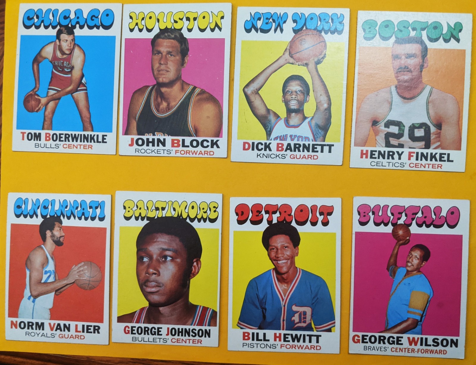 1971 Topps Basketball lot of 63 all different most are Ex-Nm. | eBay