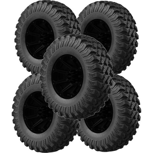 (QTY 5) 30x10.00R15 EFX MotoRally 61R LRD Black Wall Tires 806454491438 ...