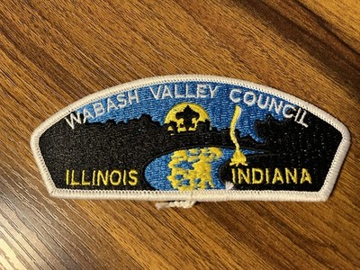 Vintage Boy Scout CSP Patch Wabash Valley Council Illinois Indiana BSP ...