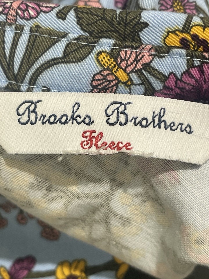 Brooks Brothers Fleece Flower Print Dress Girl | eBay