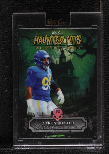 2024 Haunted Hits Monster Hunt House Green Rainbowl Foil 1/3 Aaron ...