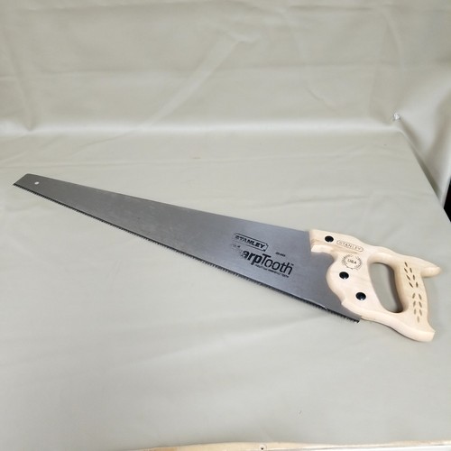 Stanley Hand Saw #20-065 26" Blade Wood Handle USA | eBay