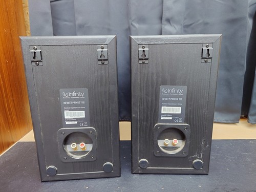 Pair of Infinity Primus 150 Bookshelf Speakers 8 Ohms TESTED With Boxes ...